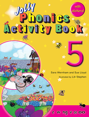 کتاب Jolly Phonics Activity Book 5 - انتشارات طلیعه پویش