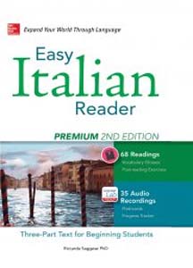 کتاب مجموعه داستان کوتاه ایتالیایی Easy Italian Reader - انتشارات طلیعه ...