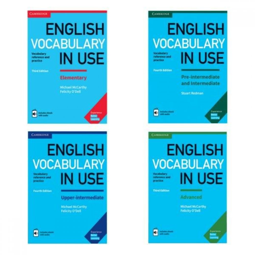 مجموعه کامل وکبیولاری این یوز English Vocabulary in Use - انتشارات ...